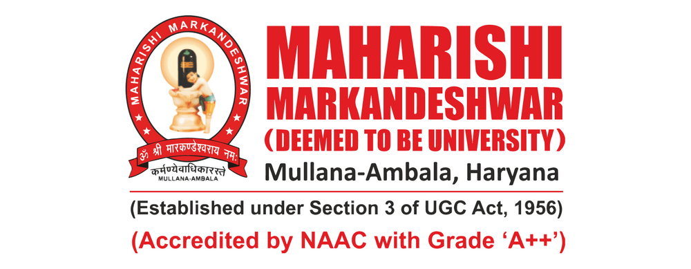Maharishi Markandeshwar Deemed to be University, Mullana (MMU Mullana ...